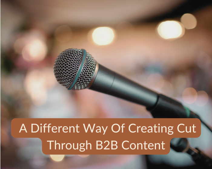How To Create Cut Through Content For B2B Tech Scaleups – Momentum ...